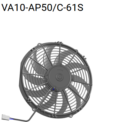 Spal Fan 12" - VA10-AP50/C-61S - Alpha Performance Fabrication